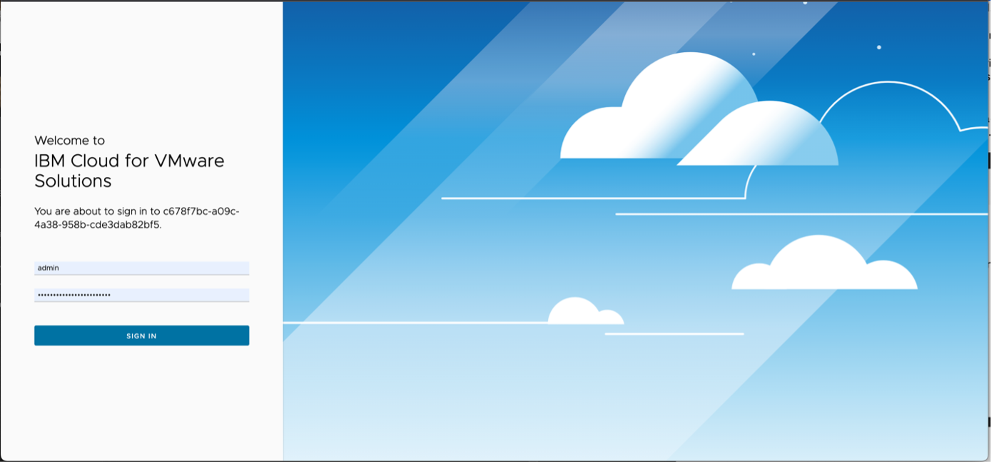 Setting up a VPN between IBM Cloud VMware as a Service and Juniper vSRX ...